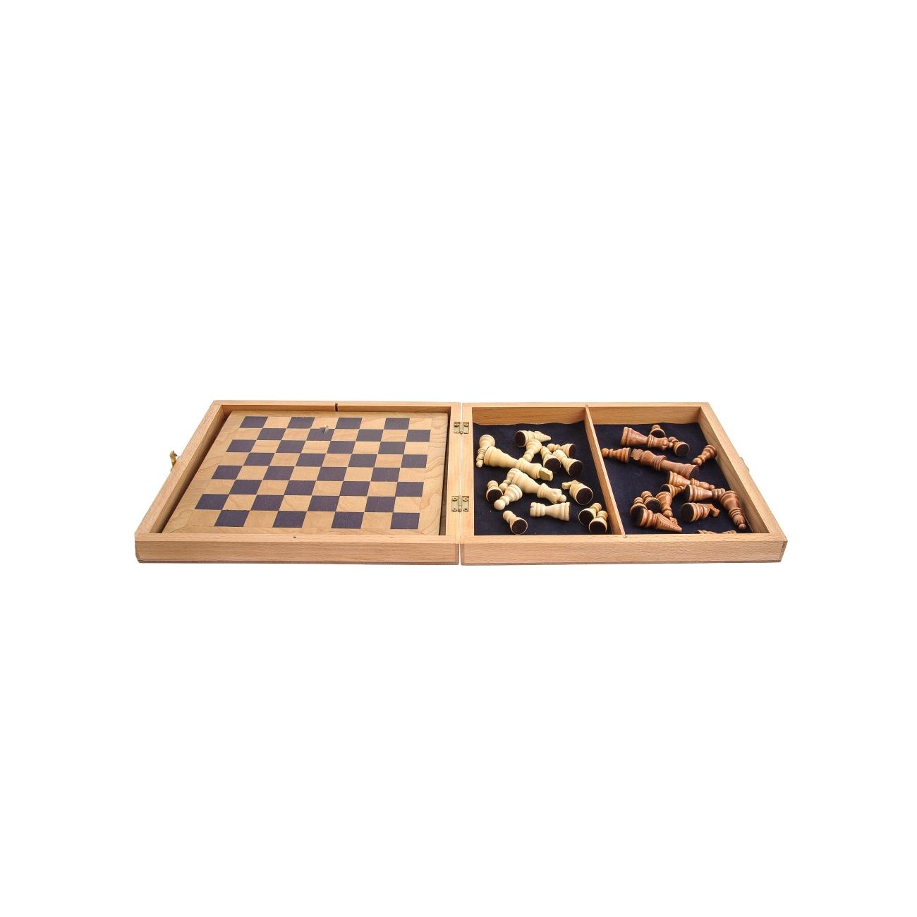 Chess Game Set Box - Deluxe Handmade Olive Wood