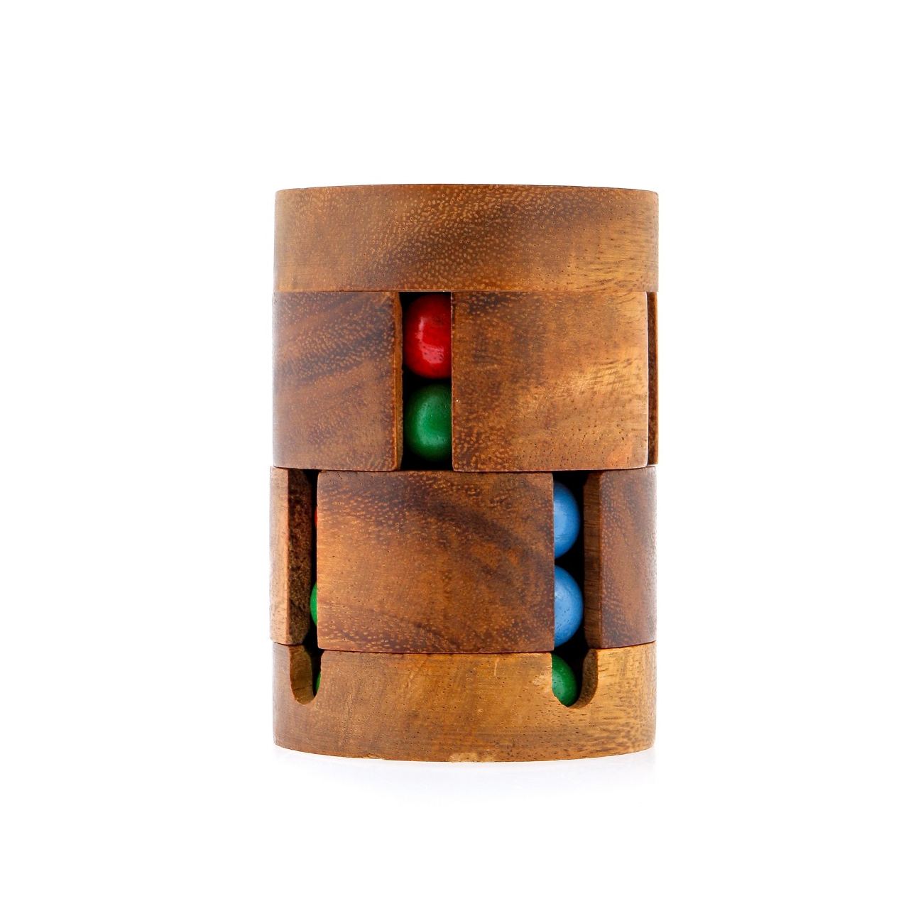 "Twister" Brain Teaser Game - Handmade Wooden Mind Slide Puzzle