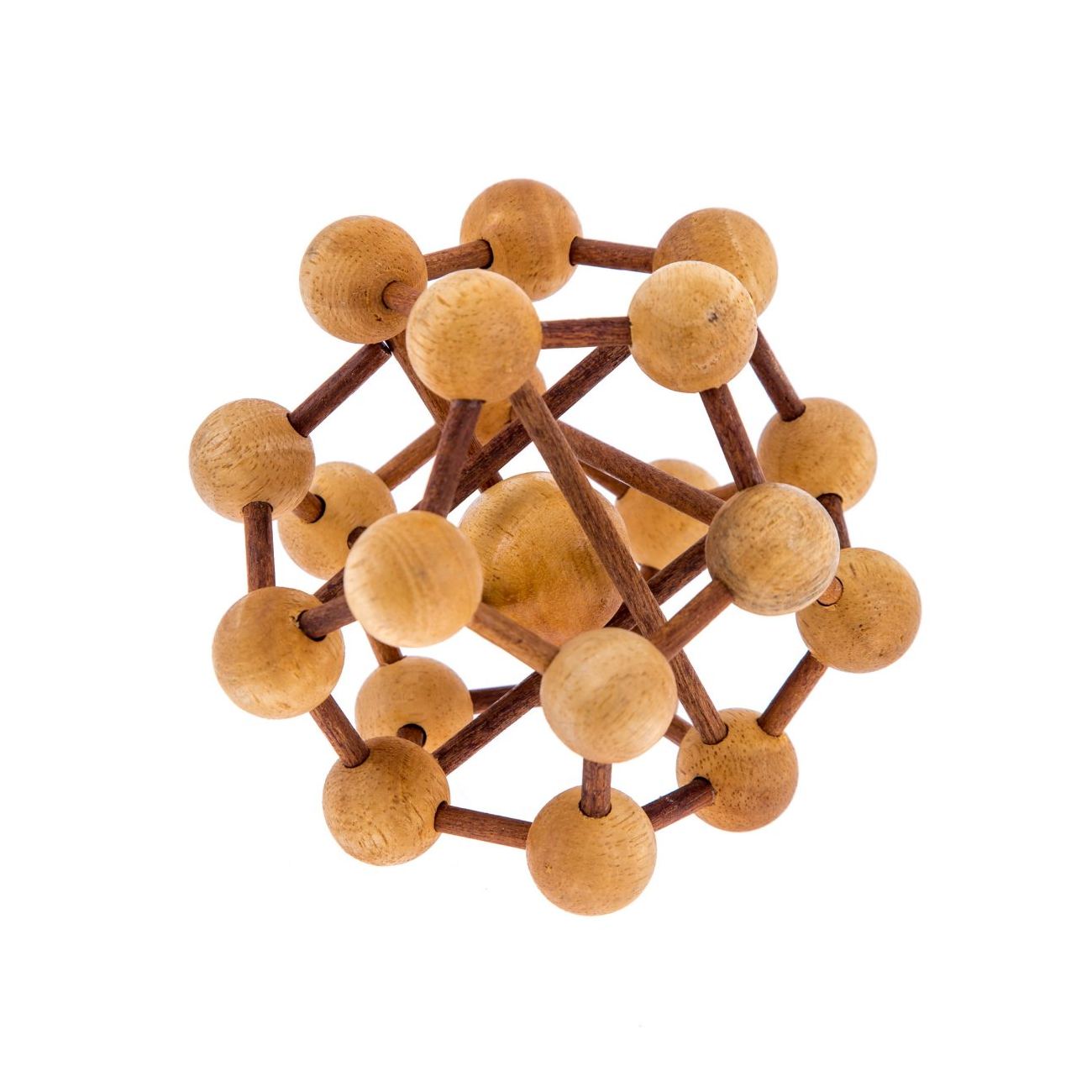 Trellis Game 3d Brain Teaser Game Handmade Wooden Mind Puzzle