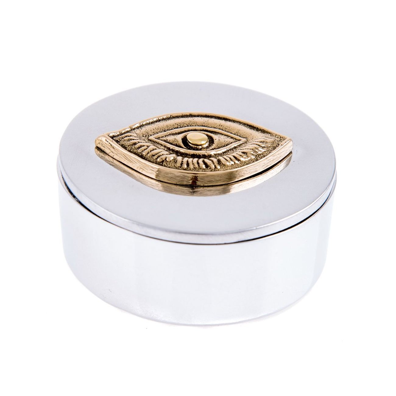Decorative Box - Desk Accessory - Eye Design - Handmade Solid Aluminum ...