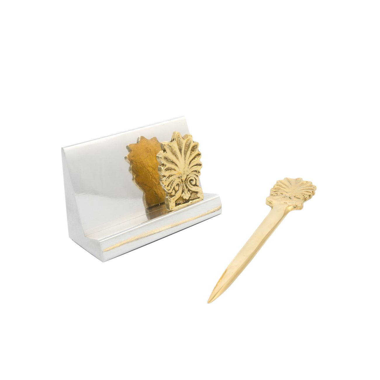 Antefix Design - Desk Accessories Set of 2 - Letter Opener, Business ...