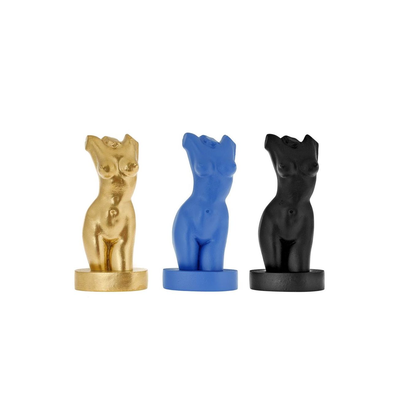 Female Body Statue, 20cm, Blue Color. Modern Statue, Decorative Gift ...