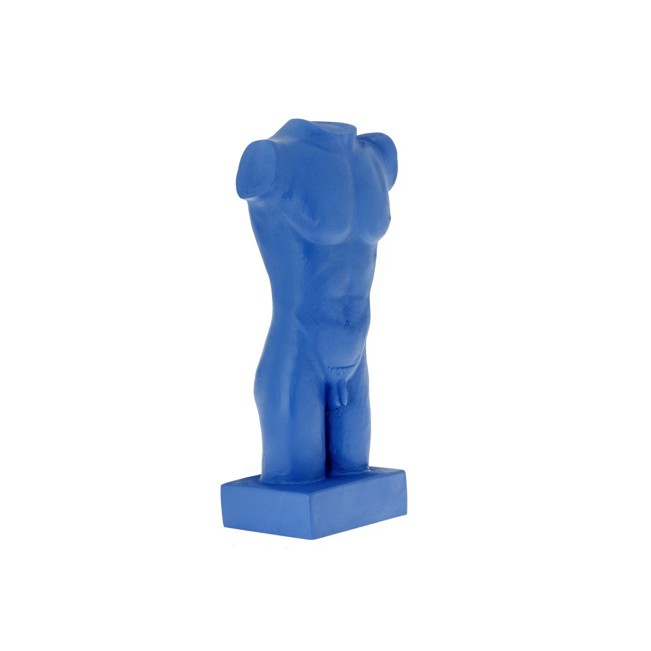 Male Body Statue, 43cm, Blue Color. Modern Statue, Decorative Gift ...