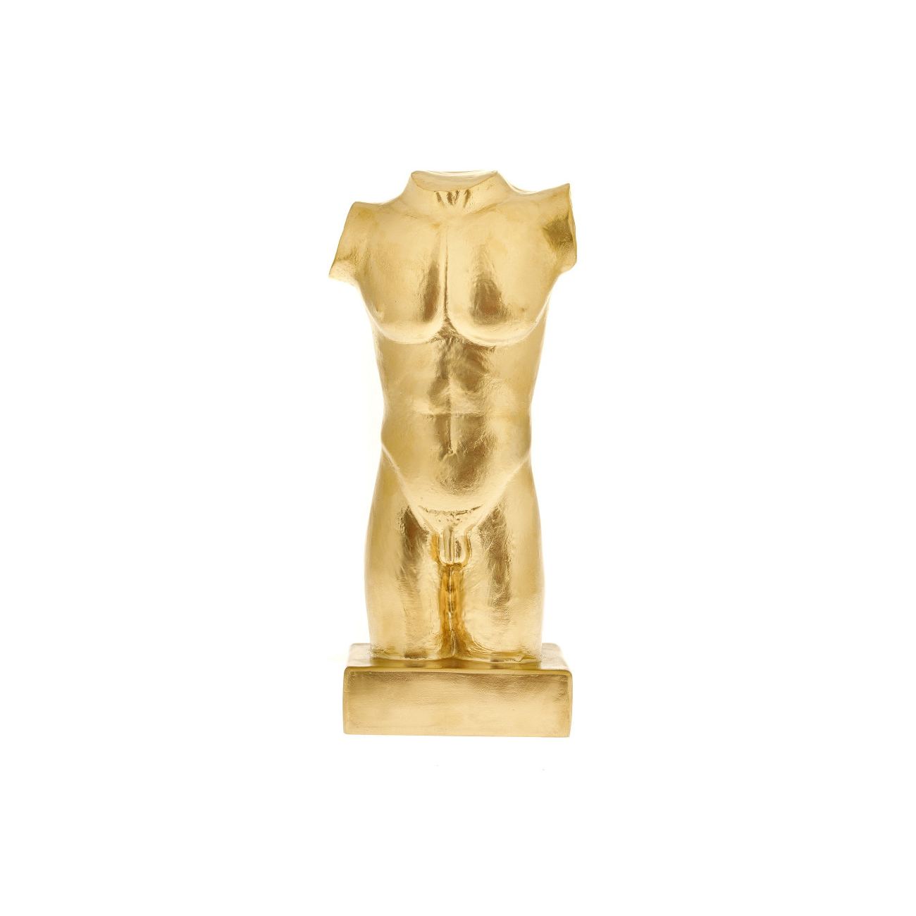 Male Body Statue, 43cm, Gold Color. Modern Statue, Decorative Gift ...