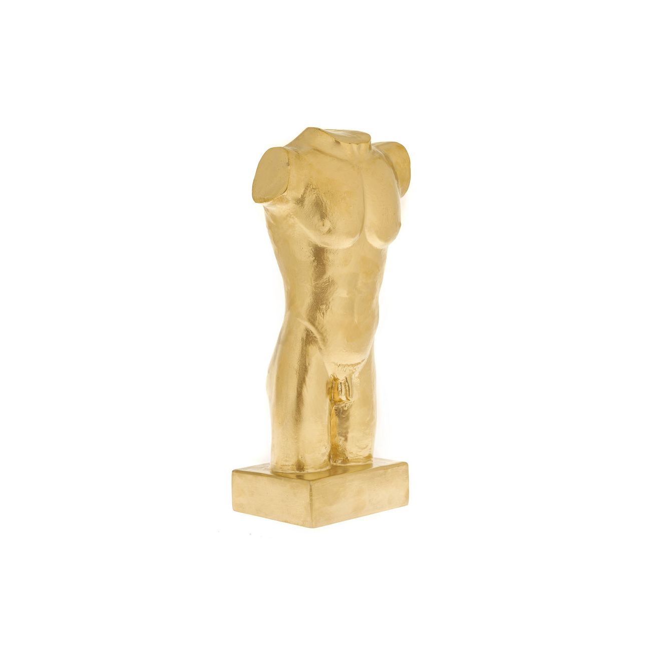 Male Body Statue, 43cm, Gold Color. Modern Statue, Decorative Gift ...