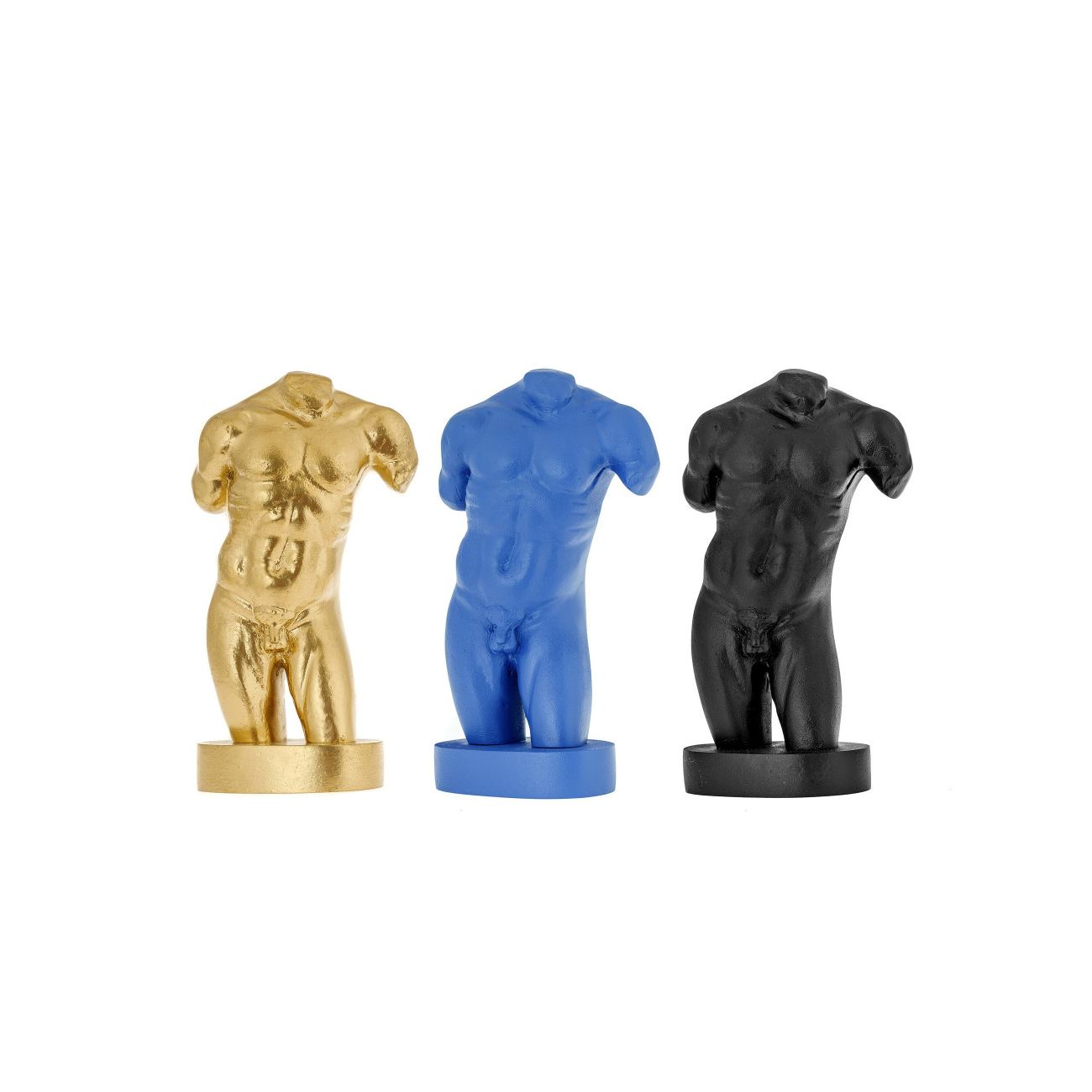 Male Body Statue, 21cm, Blue Color. Modern Statue, Decorative Gift ...