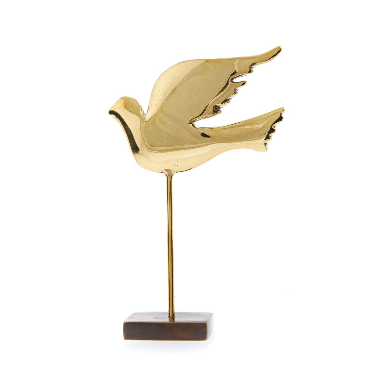Dove Bird Μetal Decorative Sculpture - Ηandmade Bronze Table Ornament ...