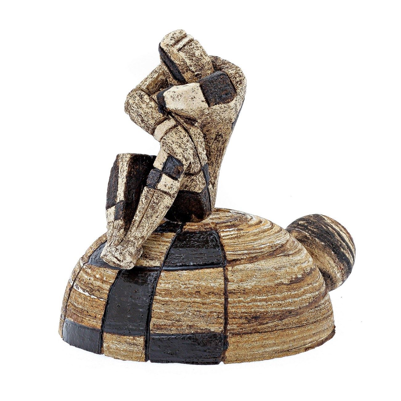 "Human in Universe" - Handmade Ceramic - Decorative Original Artwork ...