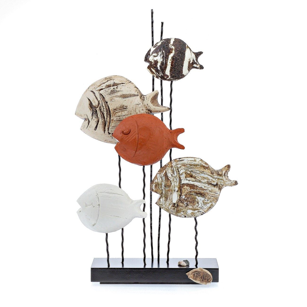 Art & Collectibles Sculpture Fish Sculpture Table decor etna.com.pe